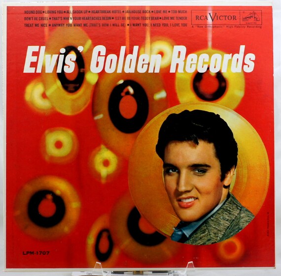 Elvis' Golden Records 1958 RCA 1st Pressing LMP-1707 - Etsy