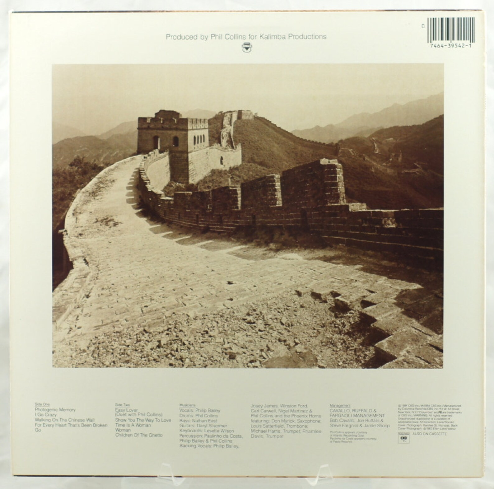 Phillip Baily - Chinese Wall - Columbia BFC=39542 - 1984 - Earth Wind ...