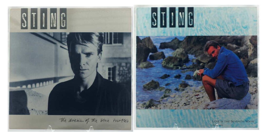 Sting - 2 Lps - the Dream of the Blue Turtles - Love is the Seventh ...