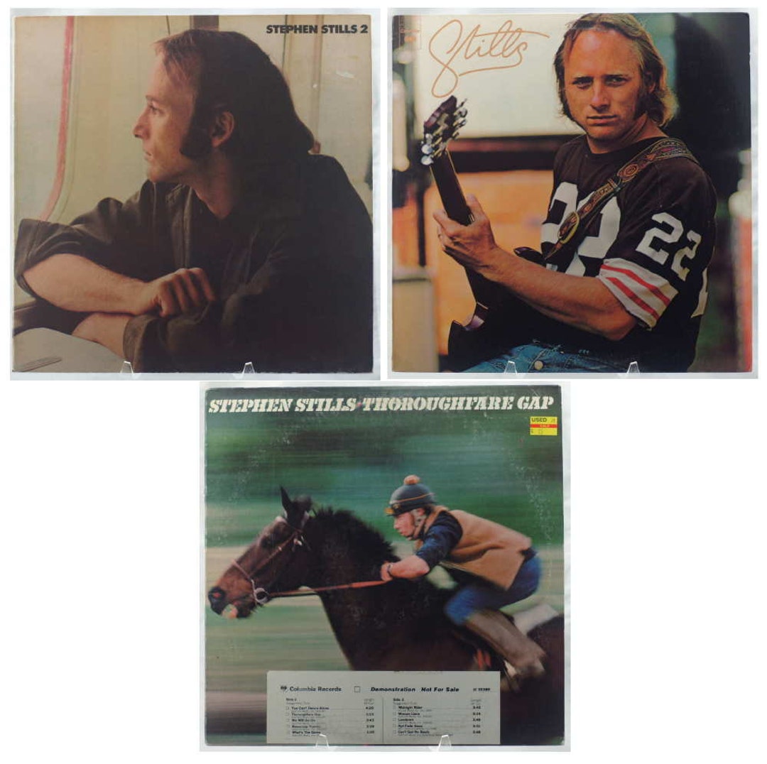 Stephen Stills - 3 Lps - Stills - Stephen Stills 2 - Thoroughfare Gap WLP Clean - Etsy