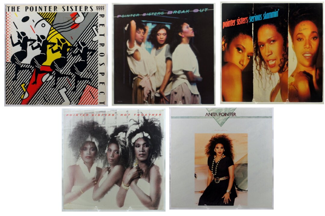 Pointer Sisters - Anita Pointer - Serious Slammin, Hot Together, Retrospect, +2 - Etsy