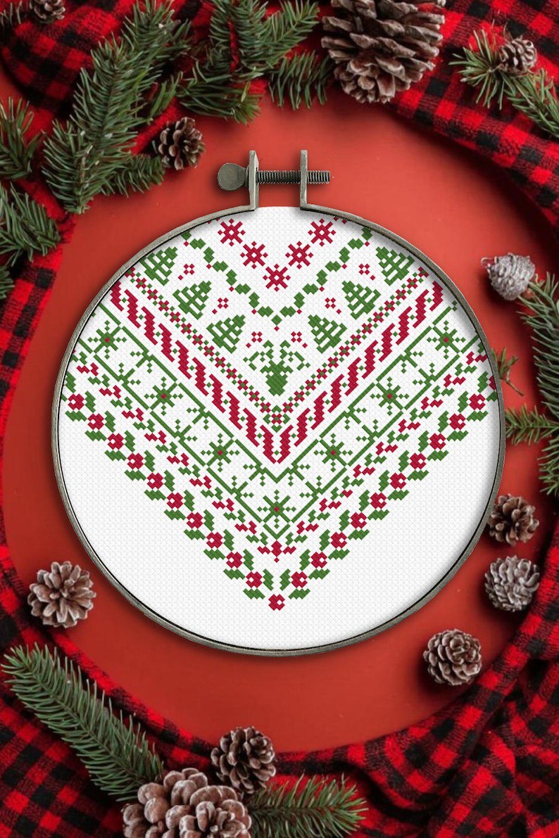 Borders Cross Stitch Pattern Square Frames Basic Cross Stitch Pattern ...