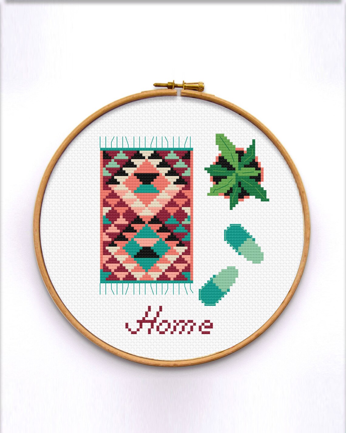 Custom Name Cross Stitch Pattern PDF Personalized Tree of - Etsy