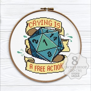 Nerdy Cross Stitch - Etsy