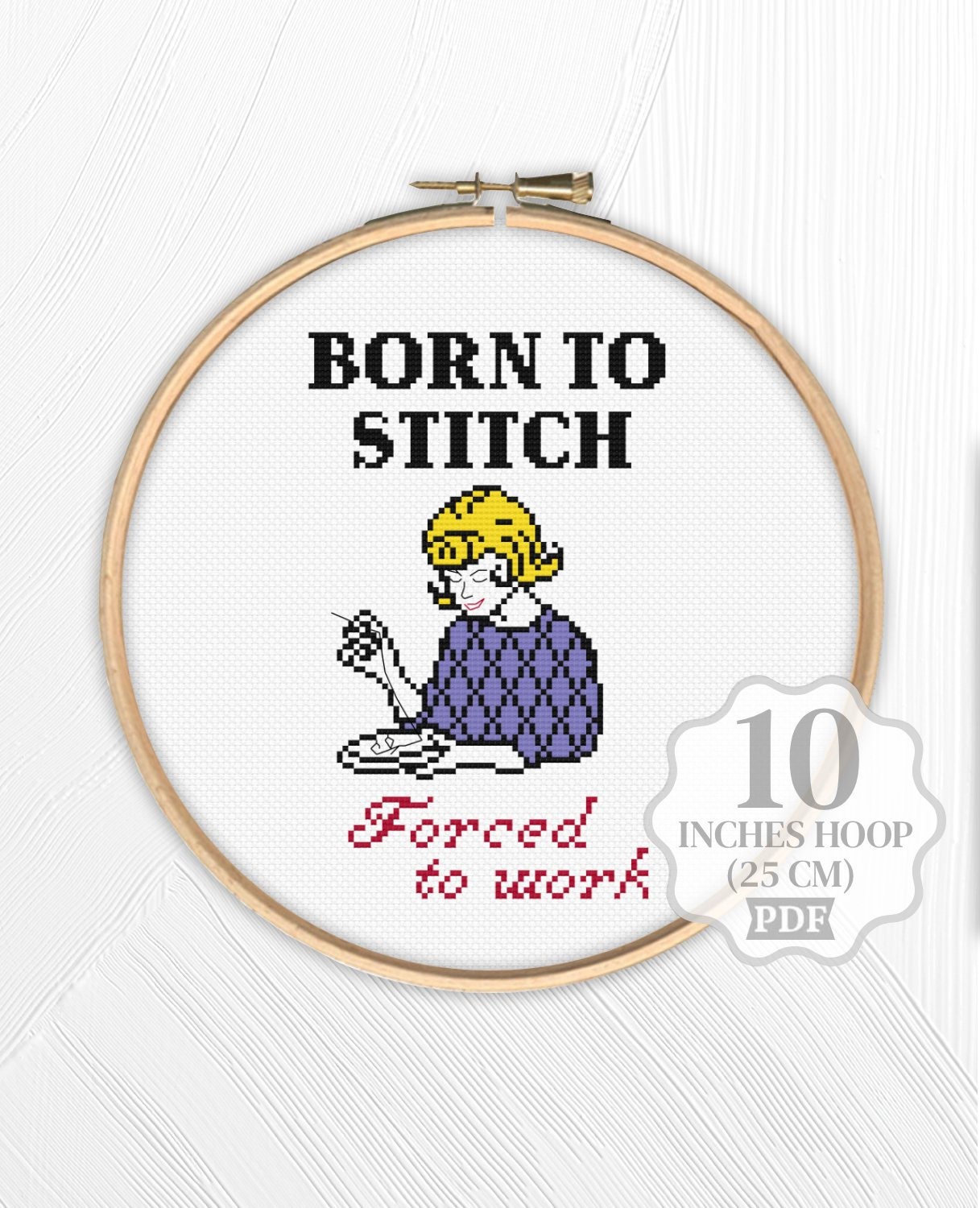 You Are Amazing Cross Stitch Pattern PDF, Emotional Support ...