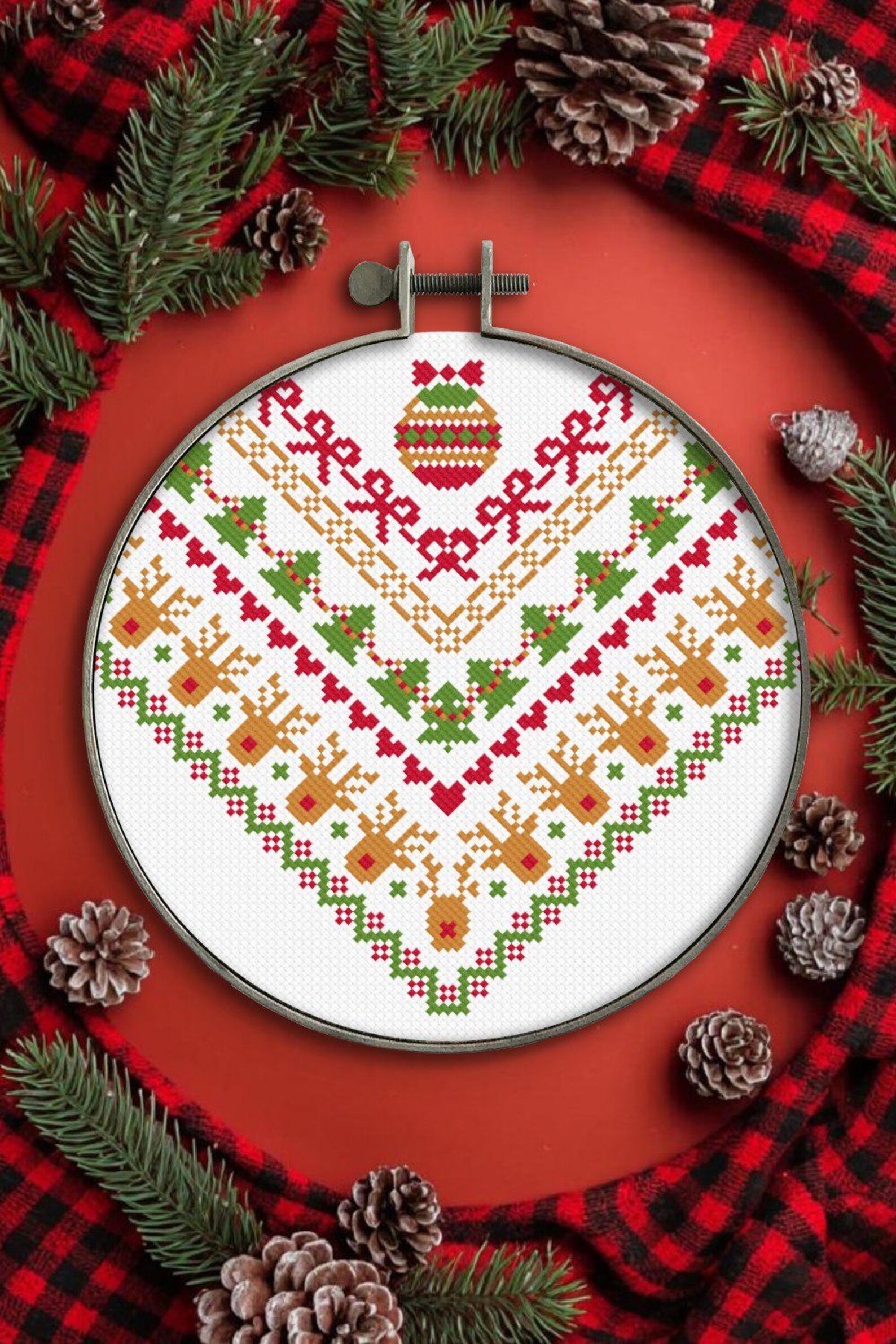 Borders Cross Stitch Pattern Square Frames Basic Cross Stitch Pattern ...