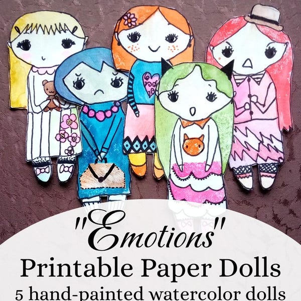 Emotions Printable - Etsy