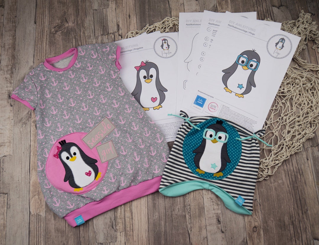 Application Template Penguins & Pingu PDF Printable - Etsy UK