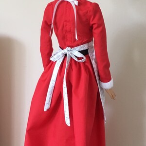 Christmas Costume Pattern to Fit 28in Fashion Doll - Etsy Australia