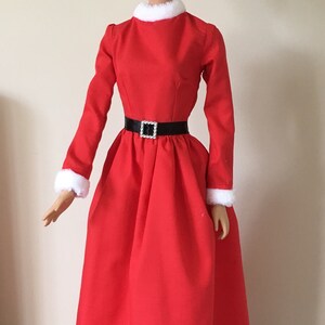 Christmas Costume Pattern to Fit 28in Fashion Doll - Etsy Australia