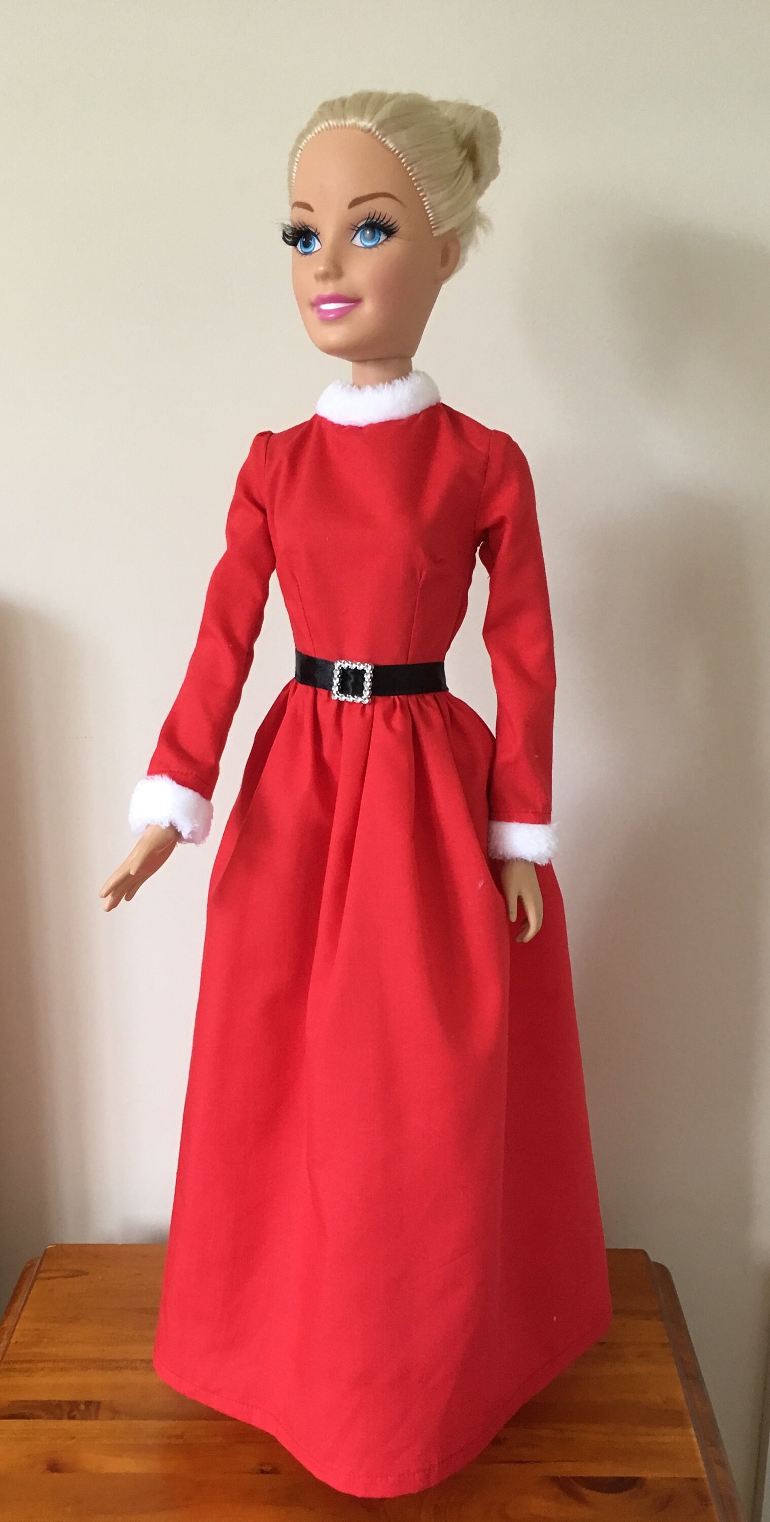 Christmas Costume Pattern to Fit 28in Best Fashion Friend - Etsy Australia