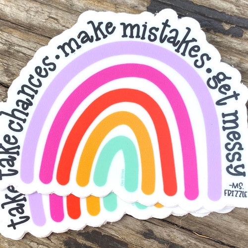 Take Chances Make Mistakes Get Messy/ Ms Frizzle/ Magic - Etsy