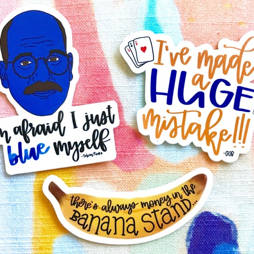 Arrested Development Vinyl Decal Set - Etsy