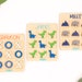 Tic Tac Toe STL 3D Printing Files, Stacking Tic-tac-toe Farm Animals ...
