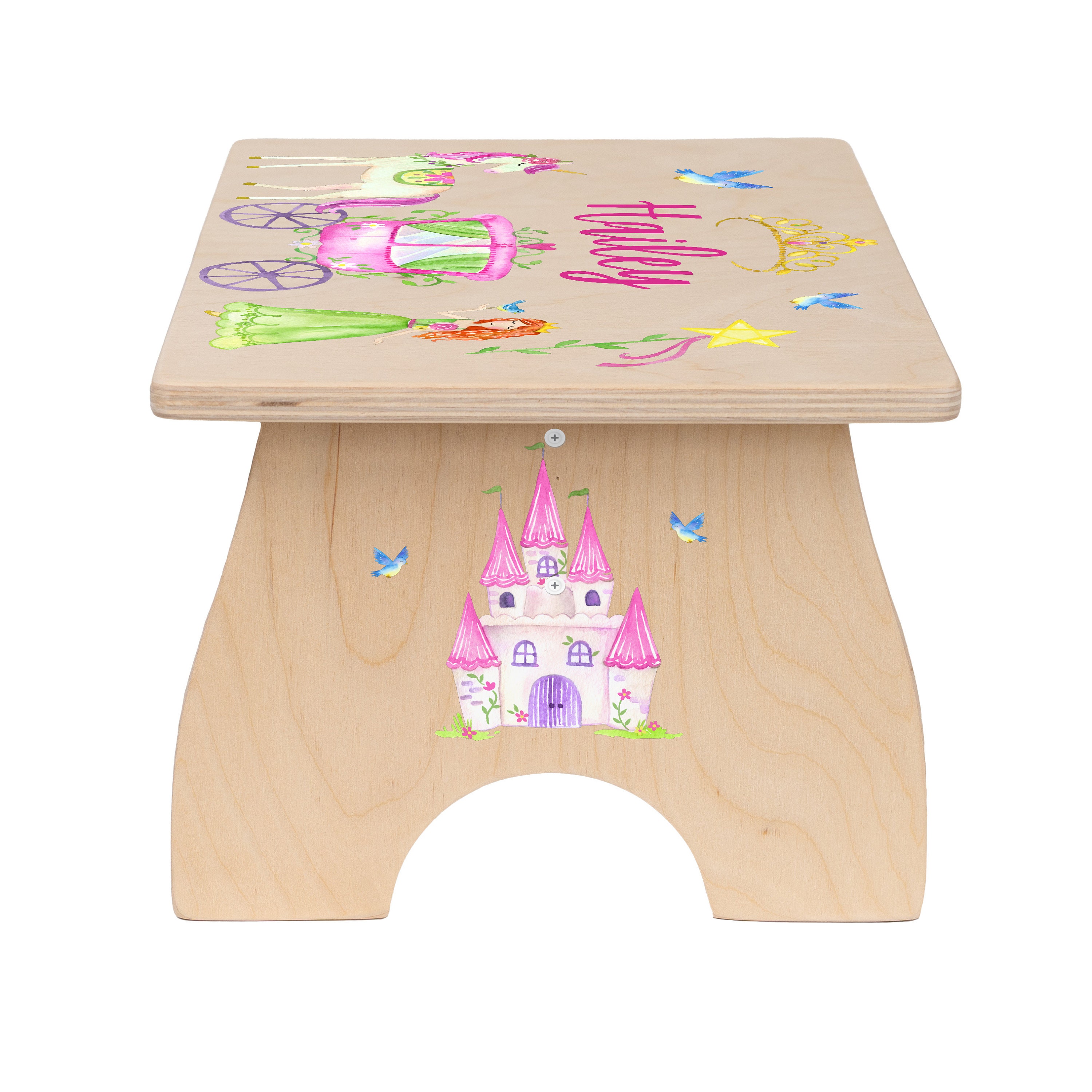 Princess Toddler Step Stool Step Stool for Girls Personalized Childrens Step Stool Easter Gift for Girls Bathroom Kitchen Etsy