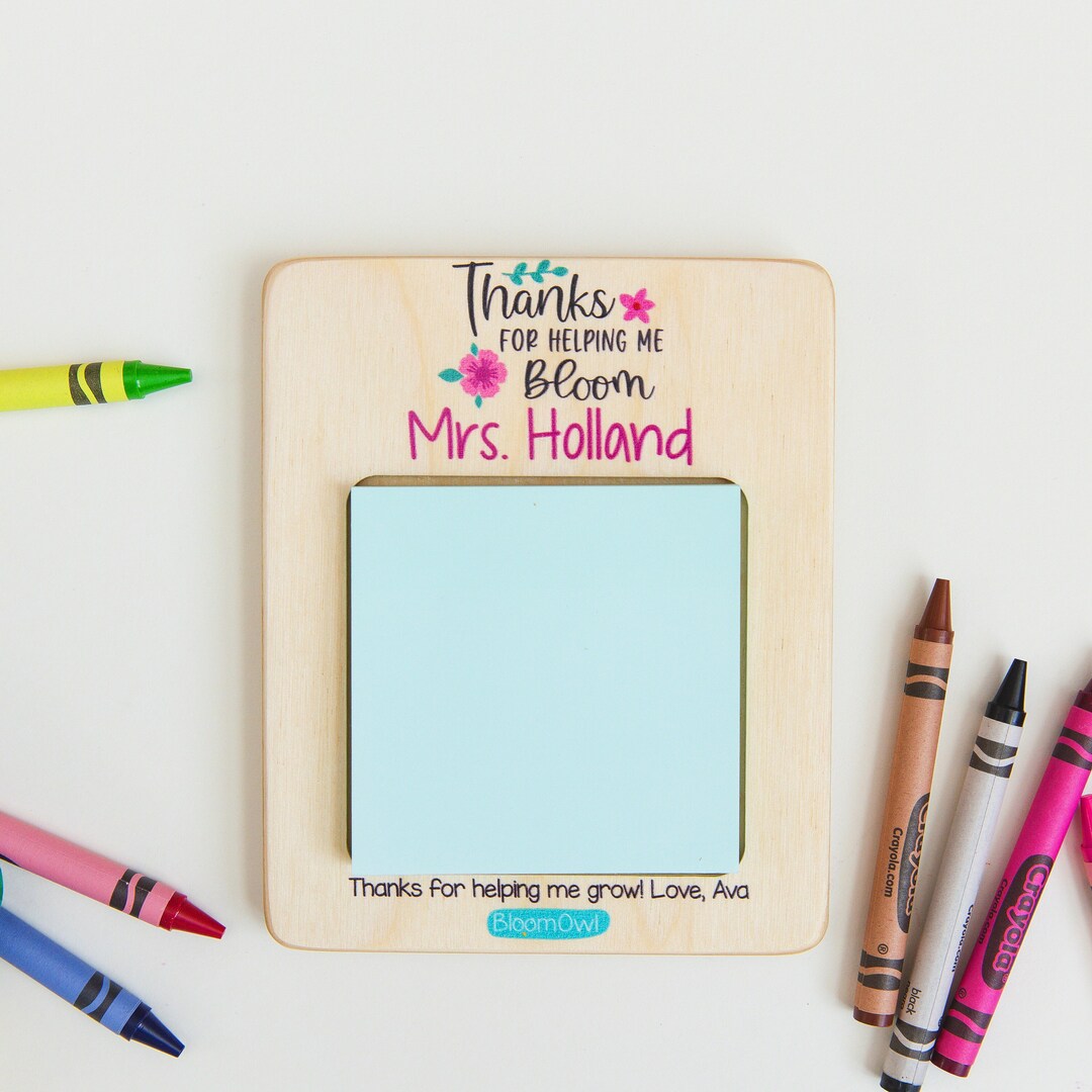 Teacher Appreciation Gifts, Sticky Note Holder, Post It Holder ...