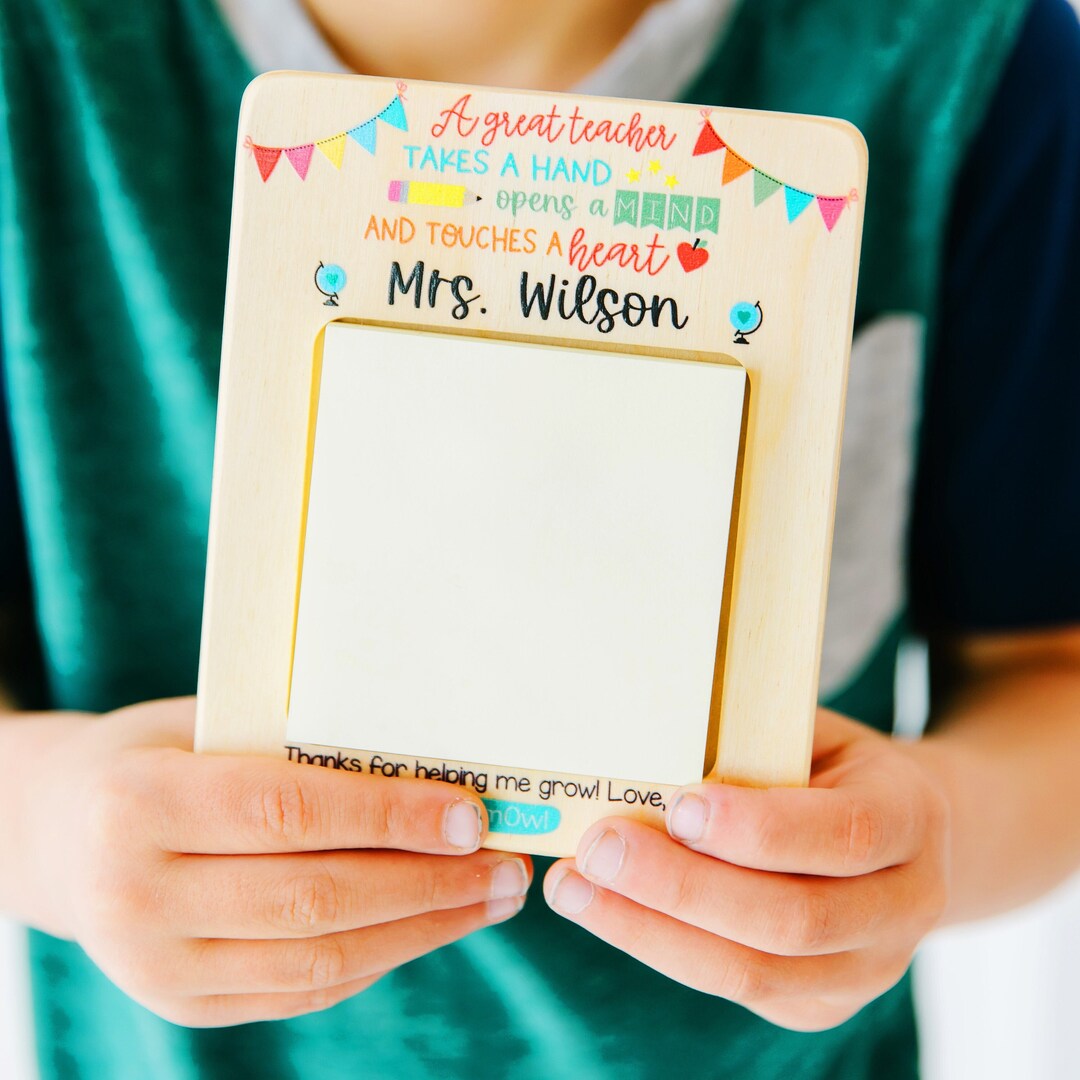 Teacher Appreciation Gifts, Sticky Note Holder, Post It Holder ...