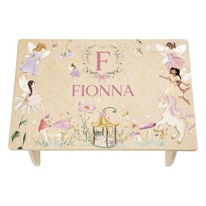 Fairy Toddler Step Stool, Step Stool for Girls, Personalized Childrens ...