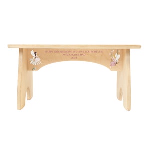 Fairy Toddler Step Stool, Step Stool for Girls, Personalized Childrens ...