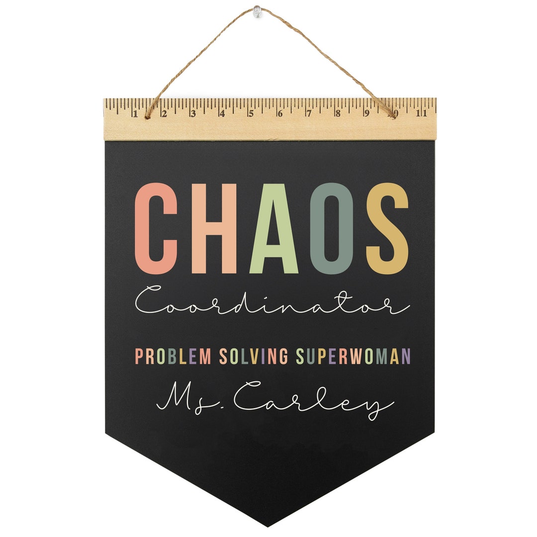 Teacher Appreciation Gifts, Chaos Coordinator, End of Year, Classroom ...