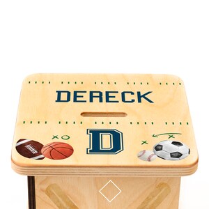 Sports Piggy Bank for Boys, Personalized Gift, Baseball, Soccer ...