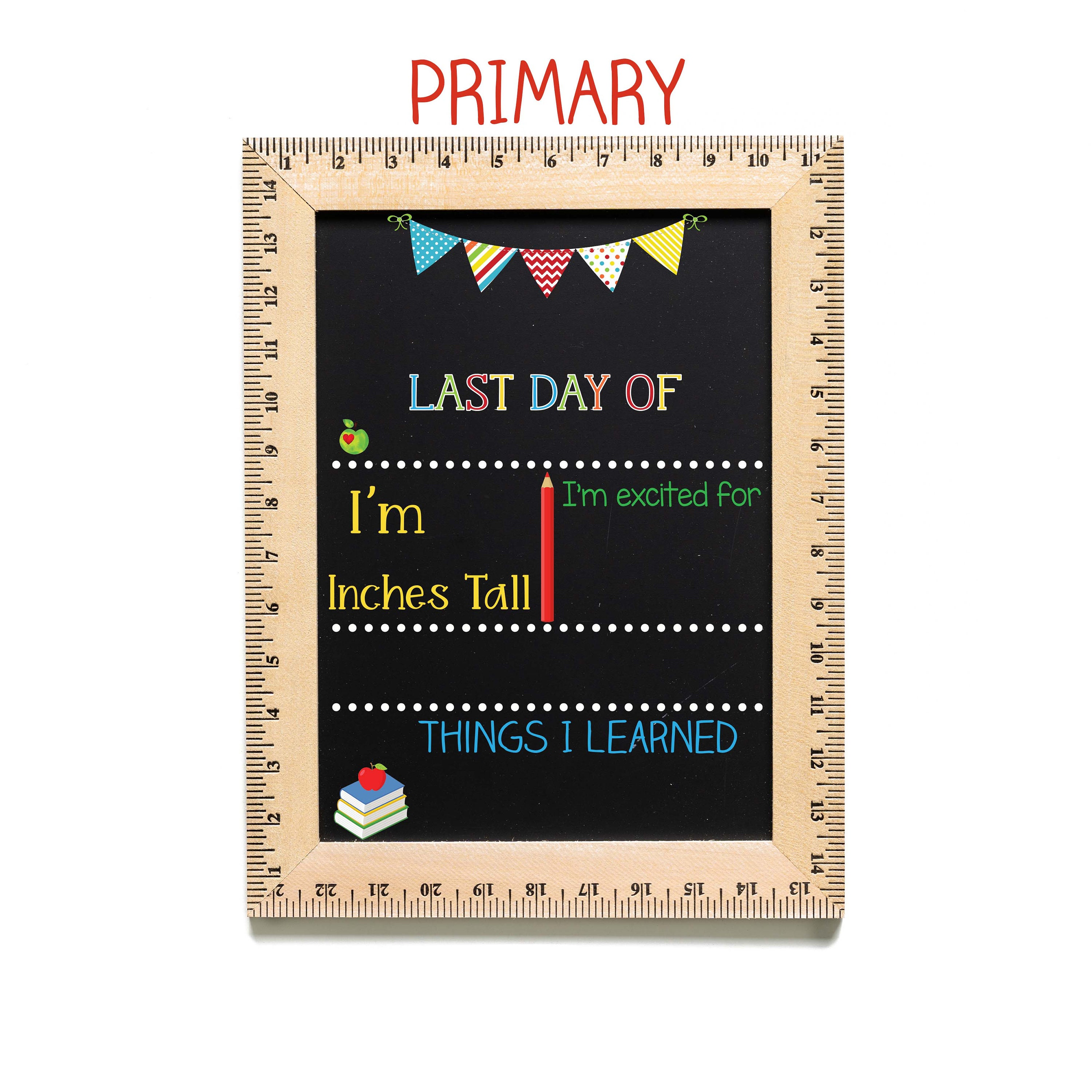 Last Day of School Chalkboard Reusable Last Day of School | Etsy