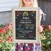 Back to School Chalkboard, First Day of School Sign, Reusable 1st Day ...