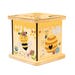 Personalized Piggy Bank, Bee Coin Bank, Wooden Piggy Bank, Educational ...