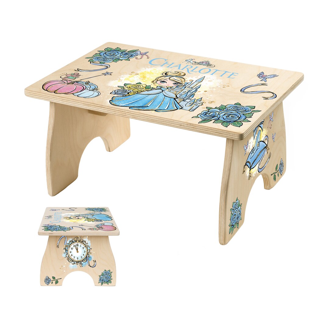 Fairy Tale Princess Toddler Step Stool, Step Stool for Girls ...