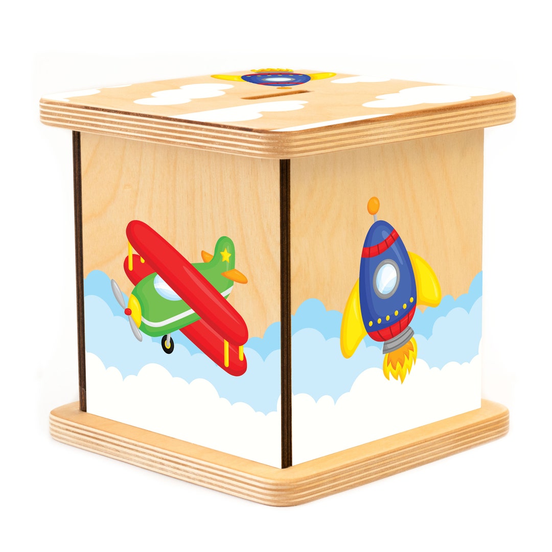 Airplane Piggy Bank, Personalized Name Bank, Easter Gifts, for Boys ...