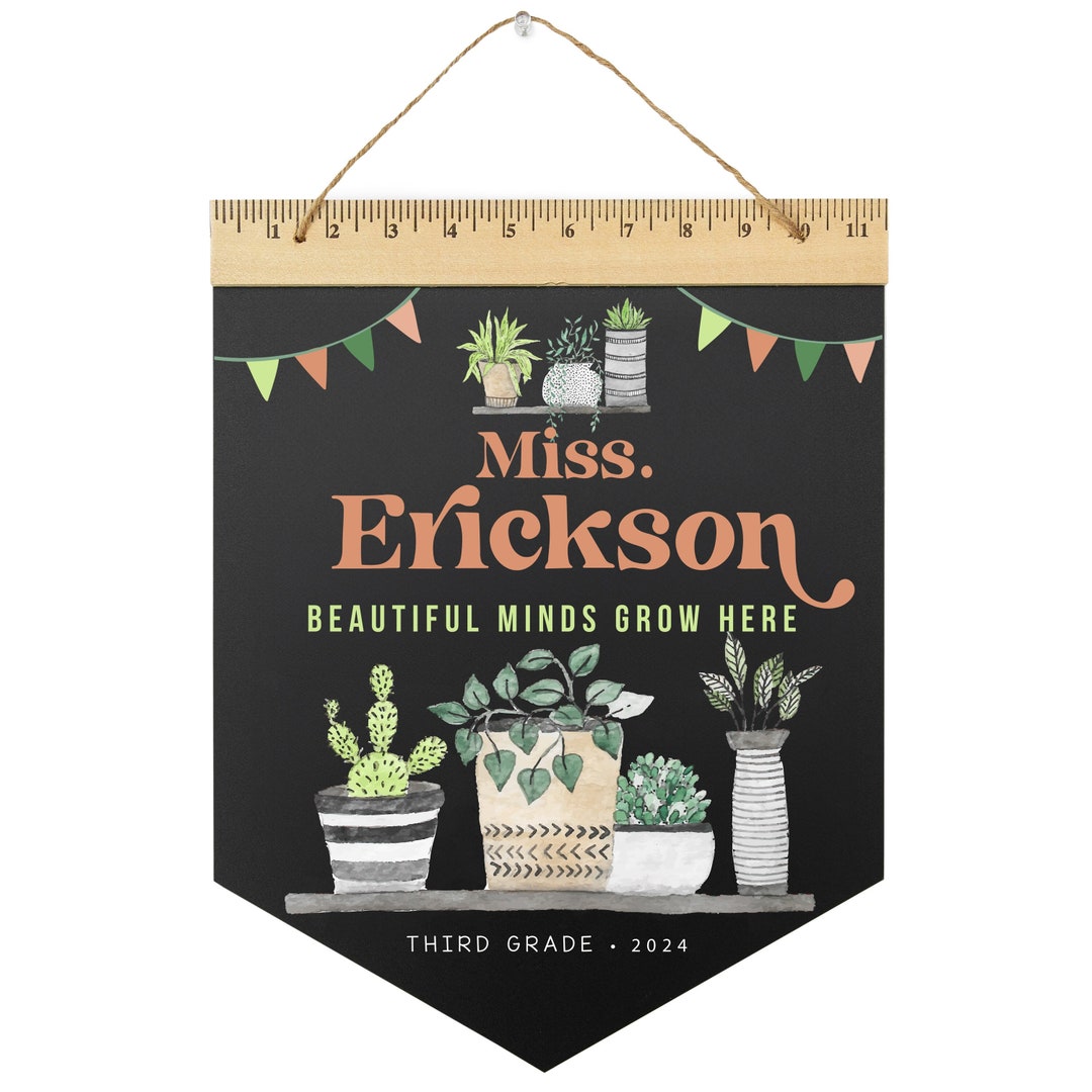 Teacher Appreciation Gifts, Succulent Thank You, Plant Classroom Decor ...