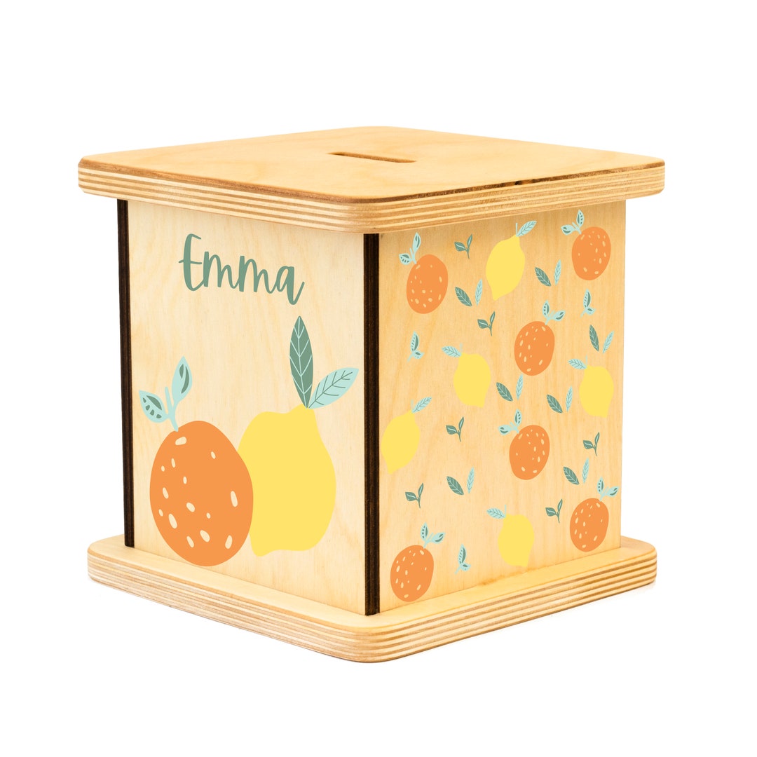 Lemon Clementine Piggy Bank, Easter Gifts for Girl, Baby Shower Gift ...