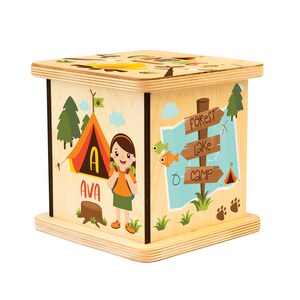 Camping Piggy Bank, Personalized Coin Bank, Christmas Gifts for Kids ...