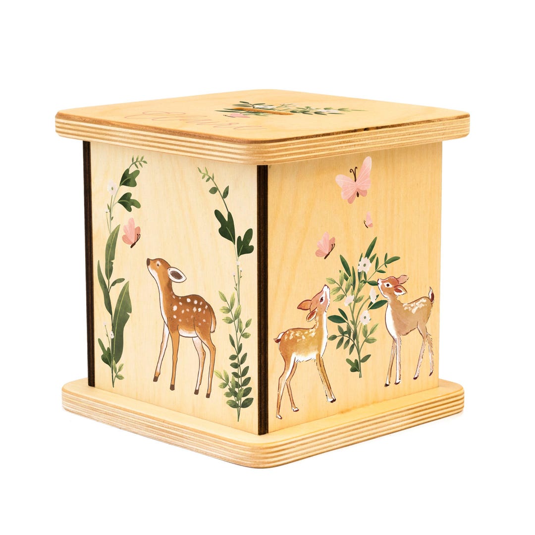 Wooden Piggy Bank, Easter Gifts, Woodland Nursery, Baby Girl Gift ...