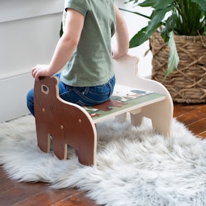 Step Stool for Kids With Name, Toddler Step Stool With Name, Childrens ...