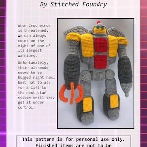 Omega-supreme Crochet Pattern - Etsy