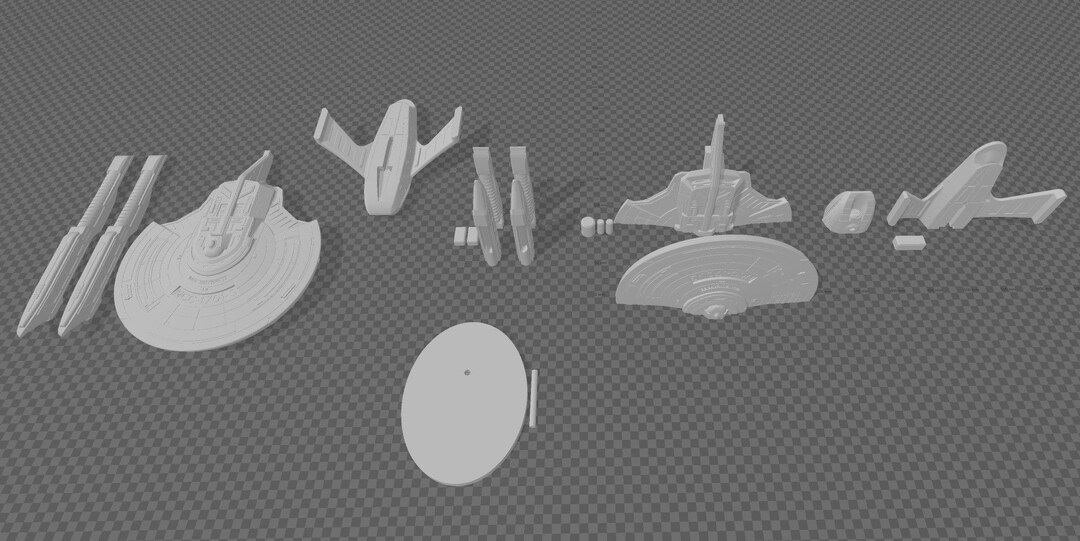 Cruiser Starship 3 1:1000 Scale 3d Printer Stl Files - Etsy