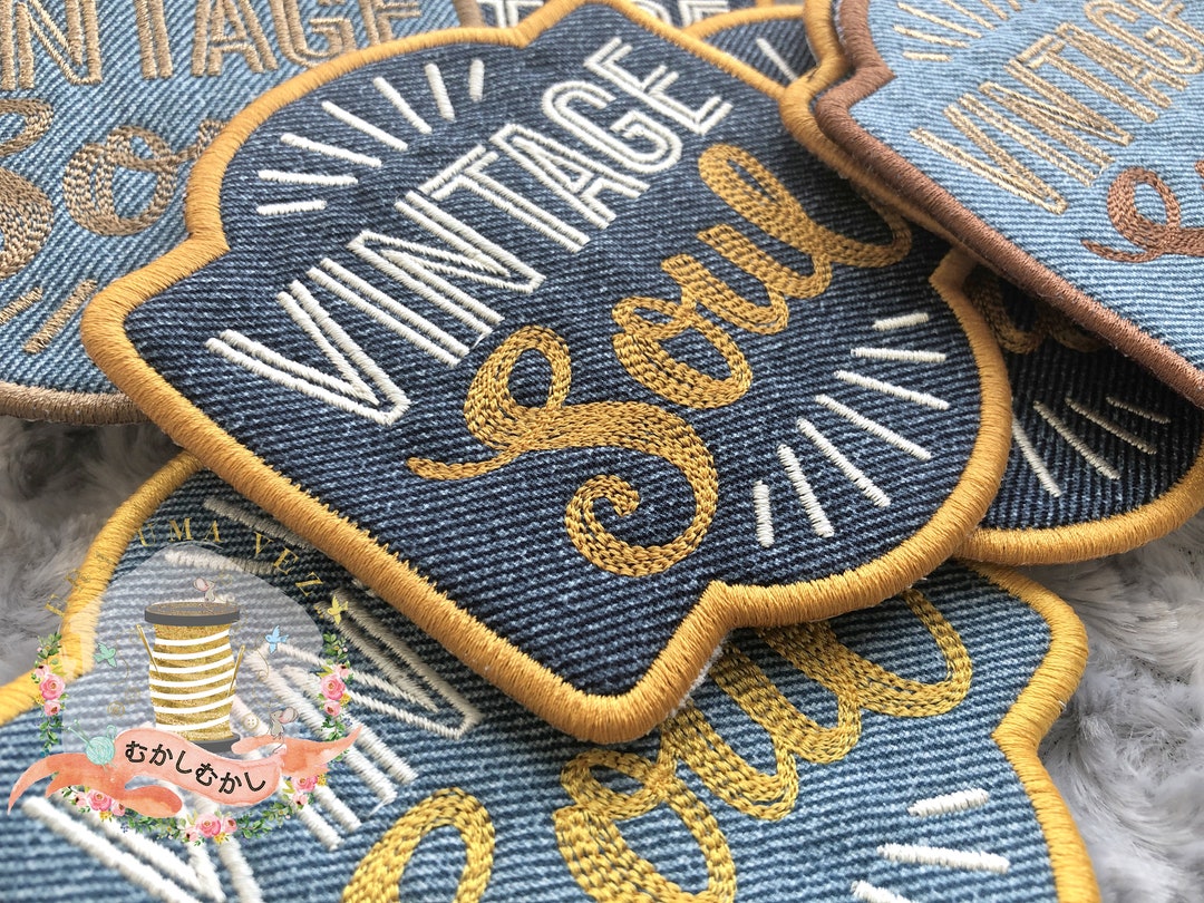 Vintage Soul Embroidered Patch - Etsy