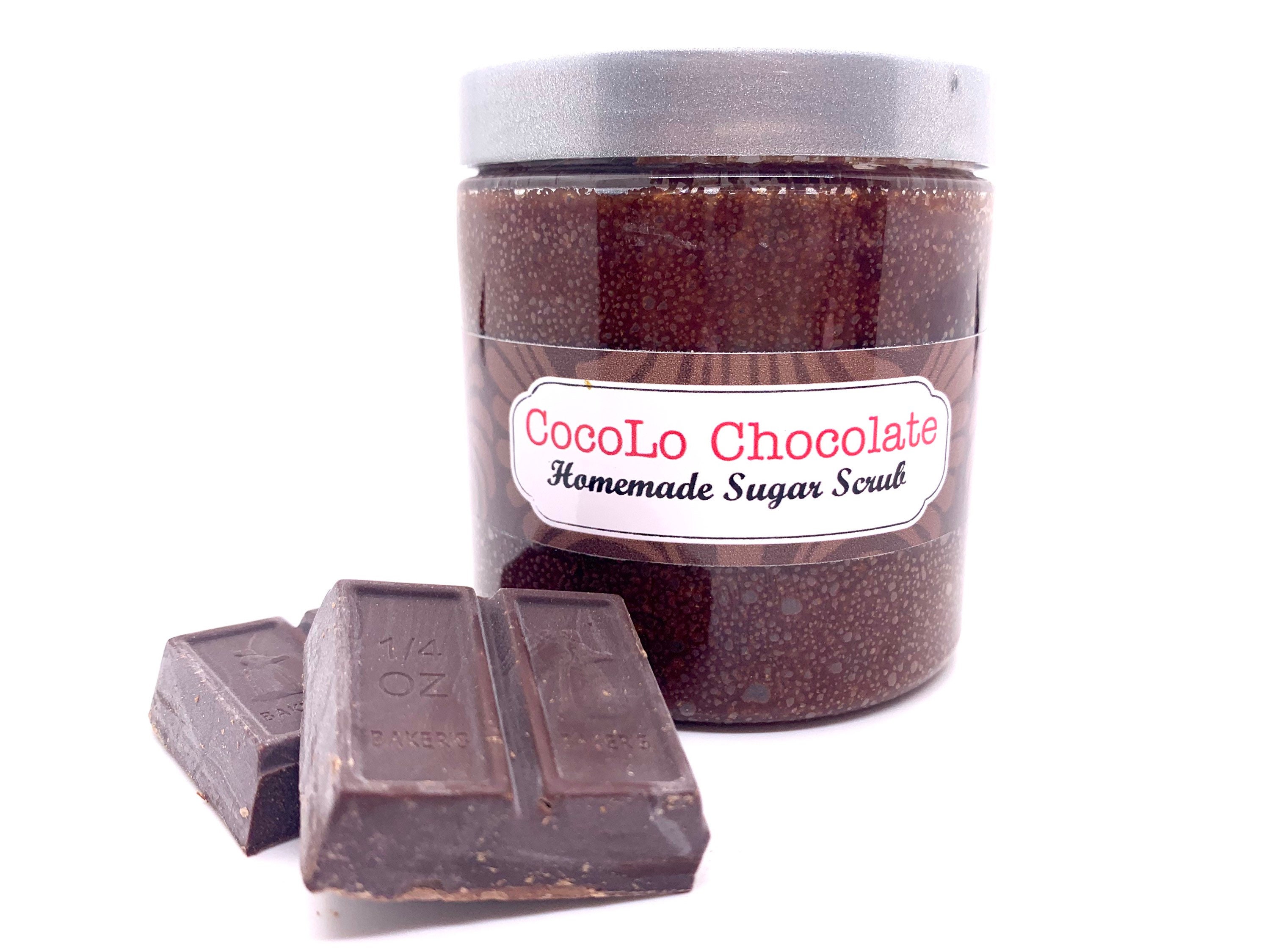 Exfoliante de azúcar y chocolate CocoLo - Etsy España
