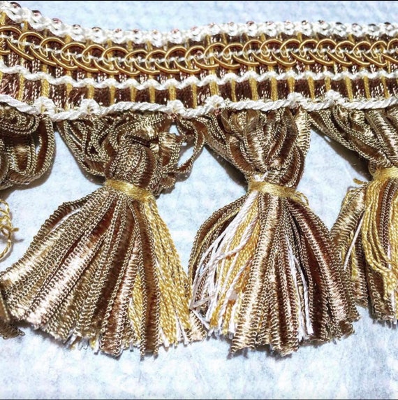 Beautiful Tassel Trim Sold by the Yard Perfect for Drapery | Etsy