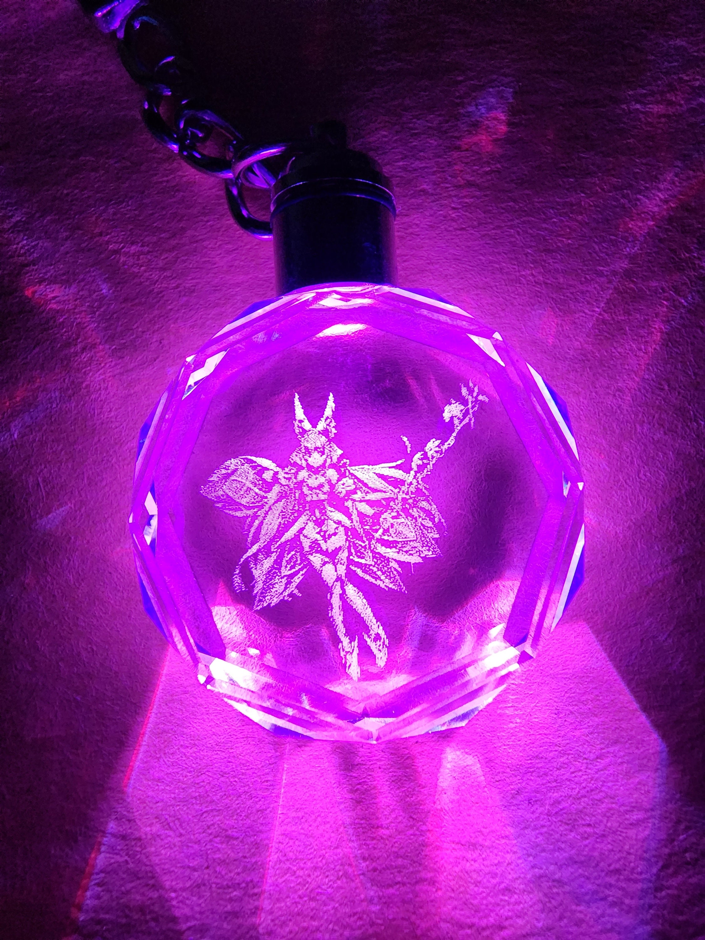 Xenoblade 2 Core Crystal LED Keychain Collection Featuring Pyra Mythra ...