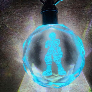 Xenoblade 2 Core Crystal LED Keychain Collection Featuring Pyra Mythra ...