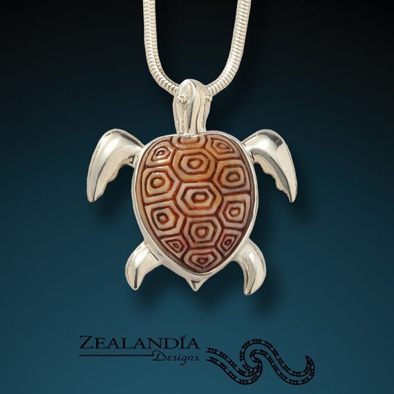 Carved turtle necklace store