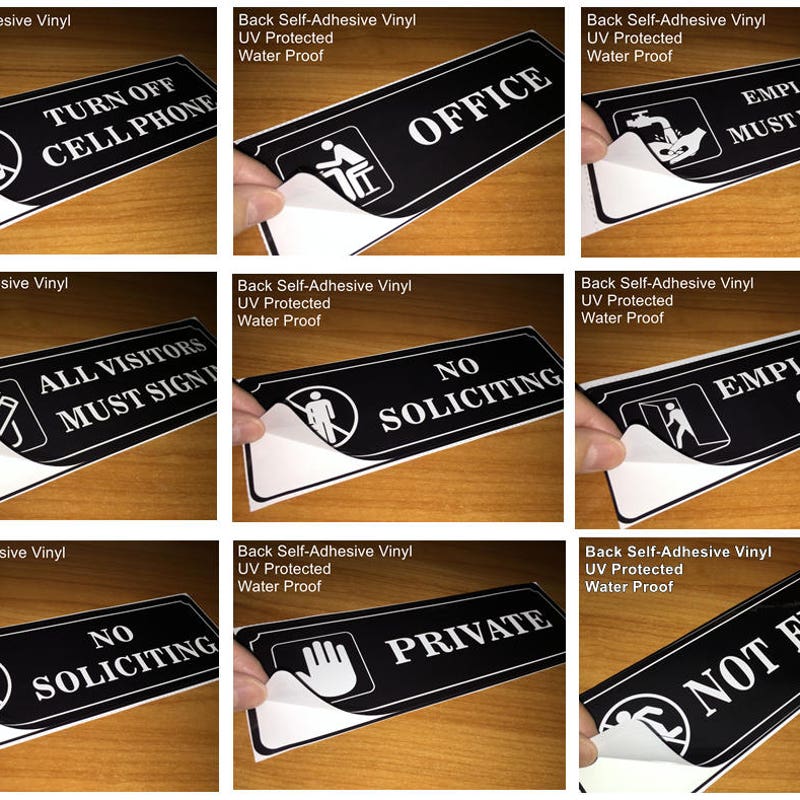 Funny Employees Only Sign - Etsy