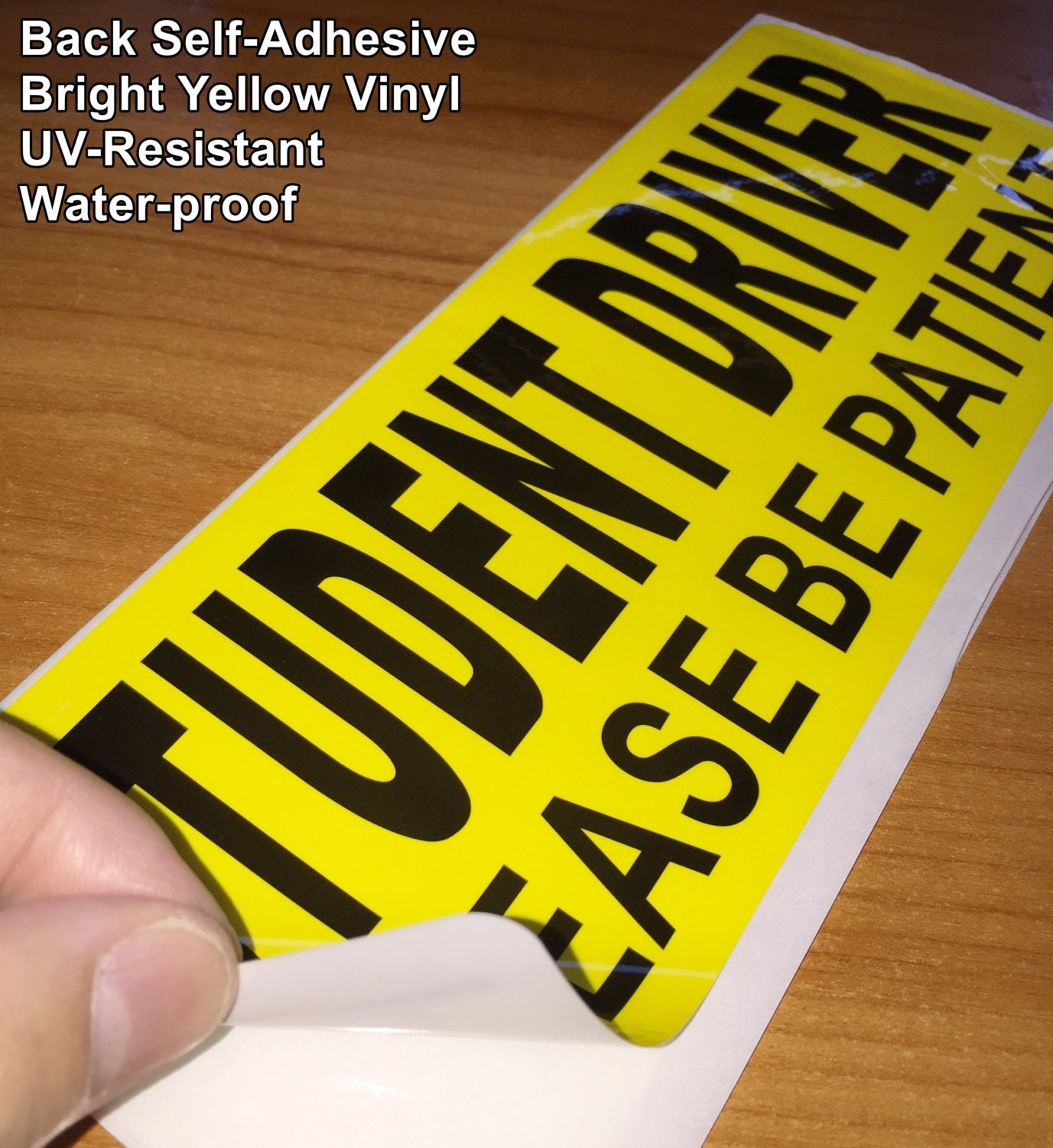 3 Pack Back Self Adhesive Vinyl 9 X 3.5 Student | Etsy