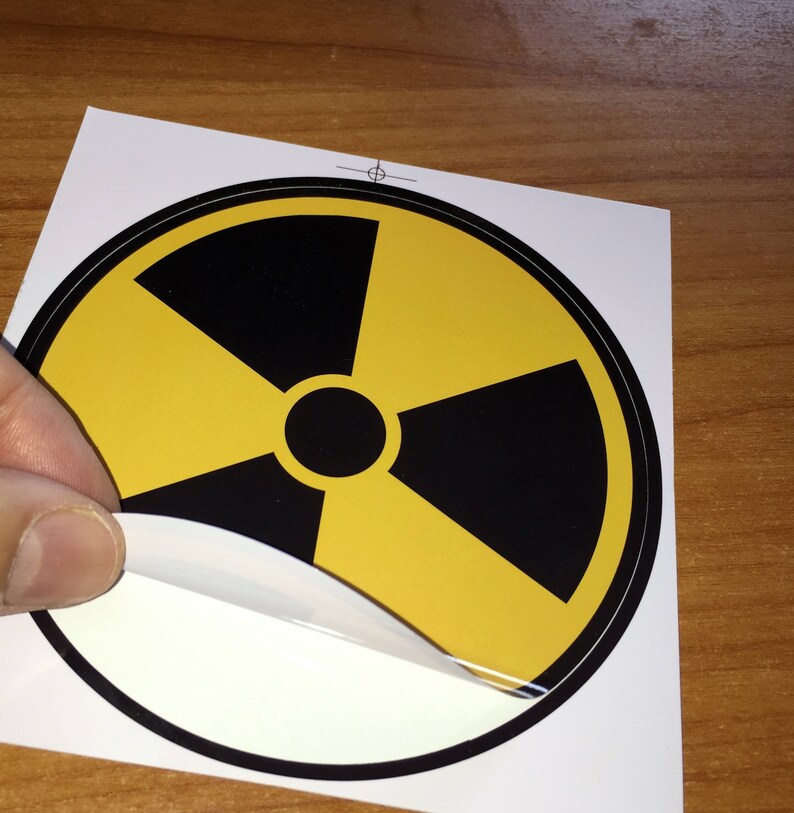 4 Pack of Flammable Biohazard Explosive Radiation Poison - Etsy Hong Kong