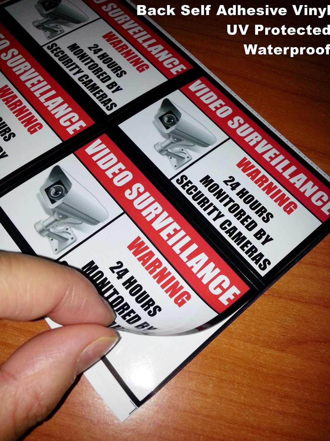 6 Pack Back Self Adhesive Vinyl 3.54x2.24 - Etsy