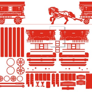 Laser Cut Files +SVG+DXF Instant Download - Etsy