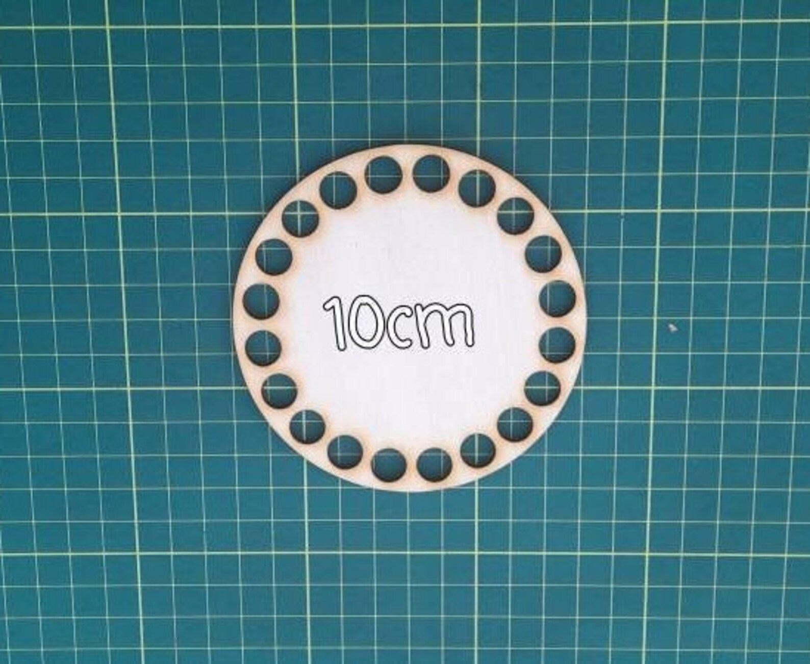 Round Wooden Base for Crochet Circular Base Wooden Basket - Etsy