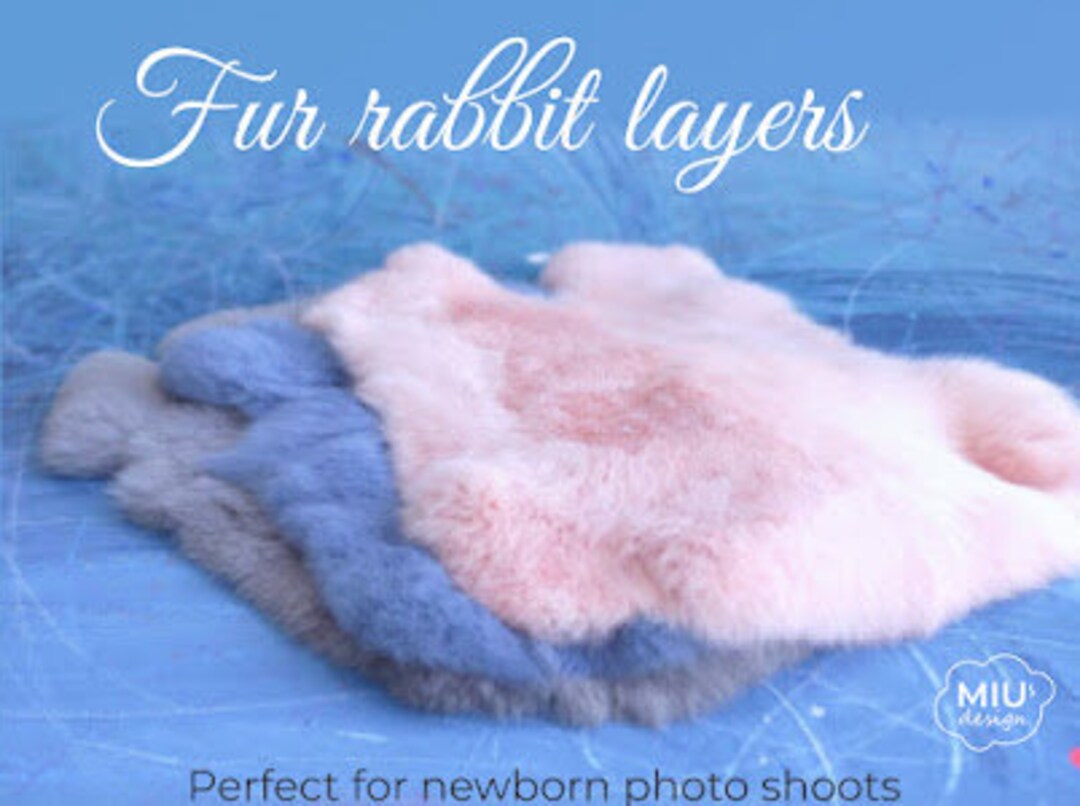 Newborn Photo Props-layers-fur Layers - Etsy